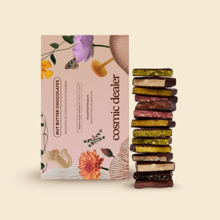 Chokladbox 7 Sorter EKO 14 x 20g | Köp vegansk choklad