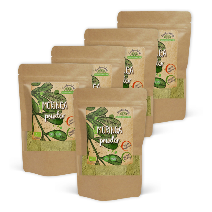 Moringa Pulver EKO 250g x 5 paket | Rawfoodshop