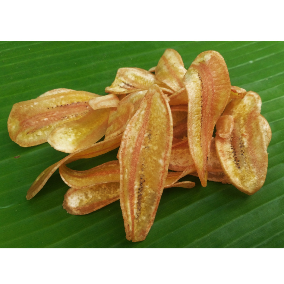 Bananer i bitar EKO 200g – Naturlig energi | Rawfoodshop